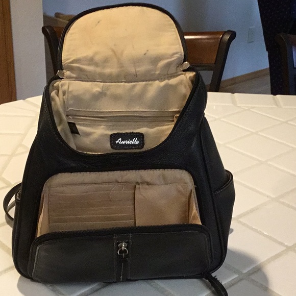 Aurielle | Bags | Classic Leather Backpack | Poshmark